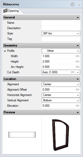 Opening | VisualARQ help
